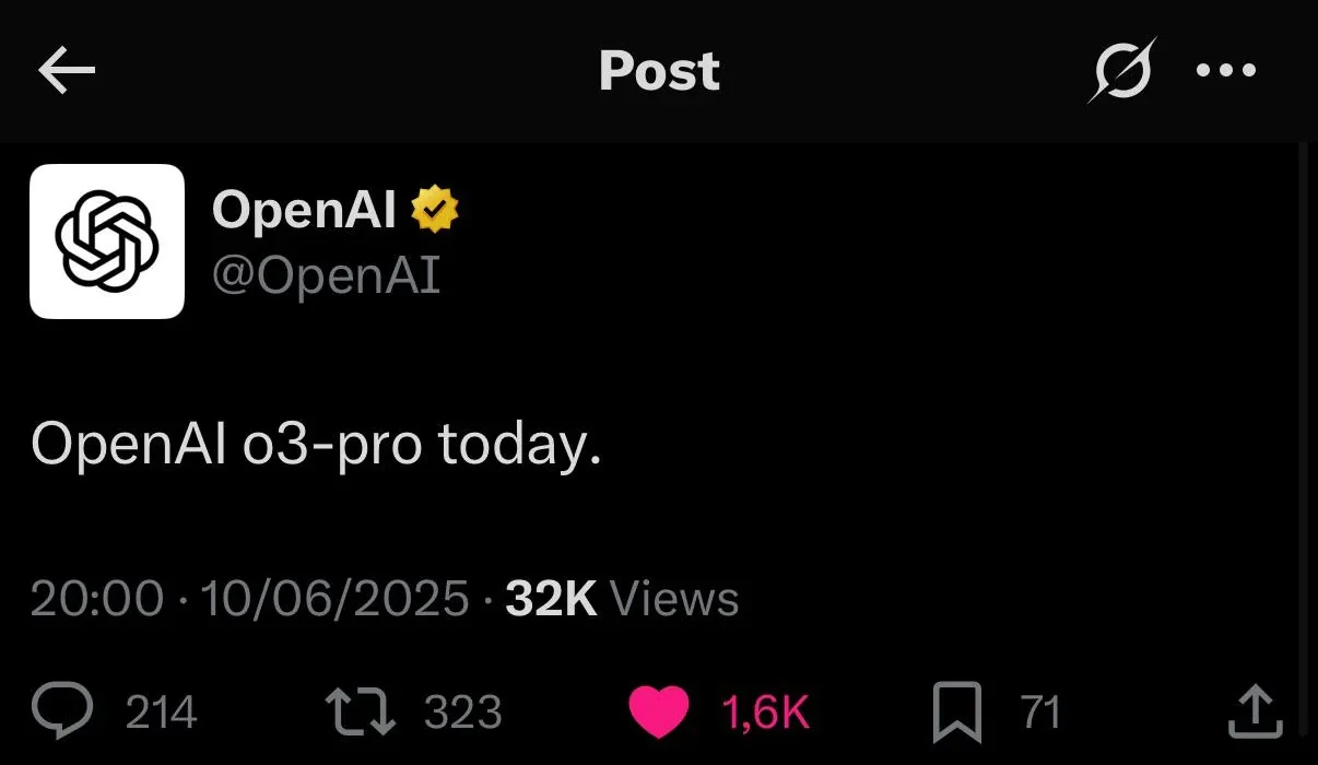OpenAI o3-pro AI Model Launch