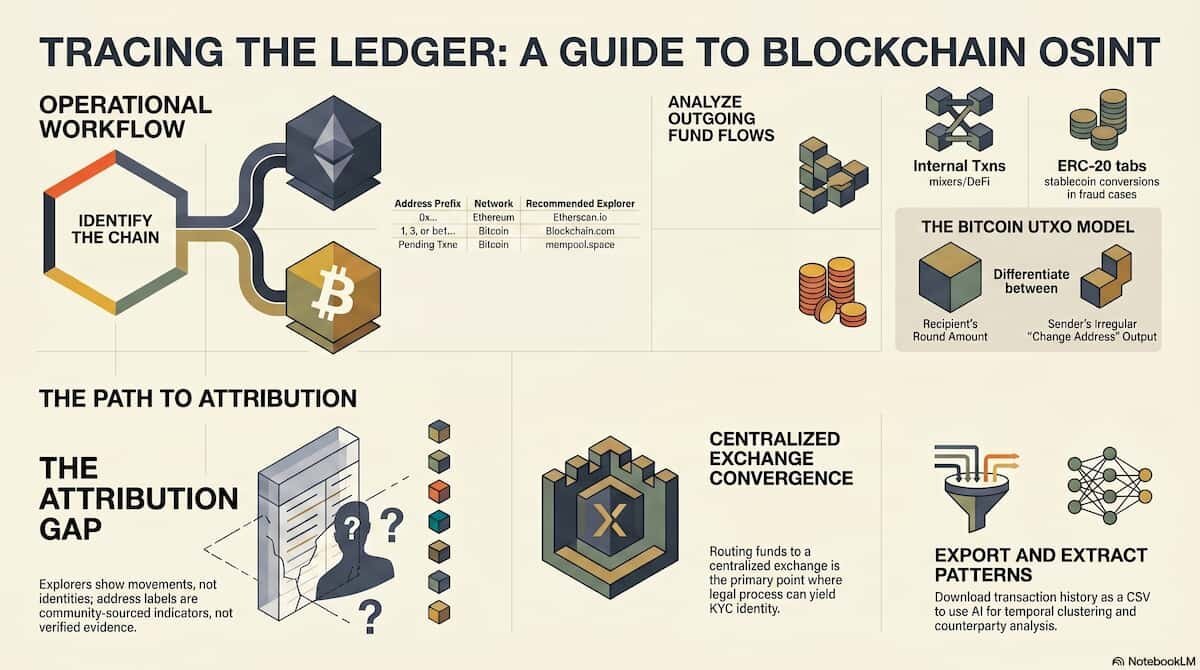 Blockchain Explorer: OSINT Guide to Crypto Tracing